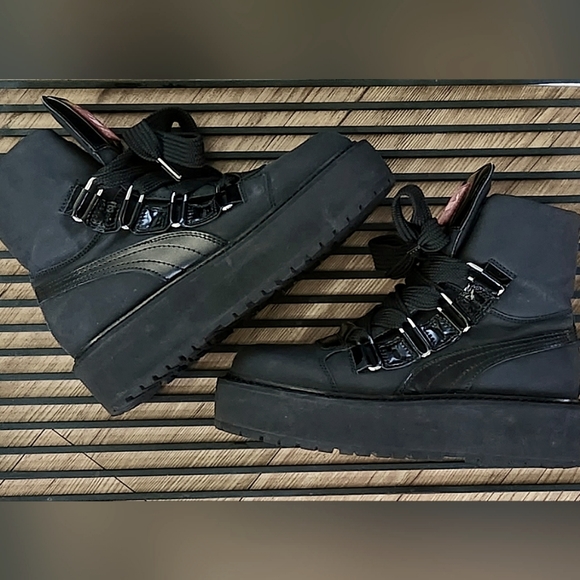 Puma x Fenty | Shoes | Puma X Fenty By Rihanna Platform Sneaker Boots ...